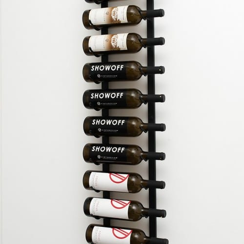 Soportes para botellas de pared para el vino.